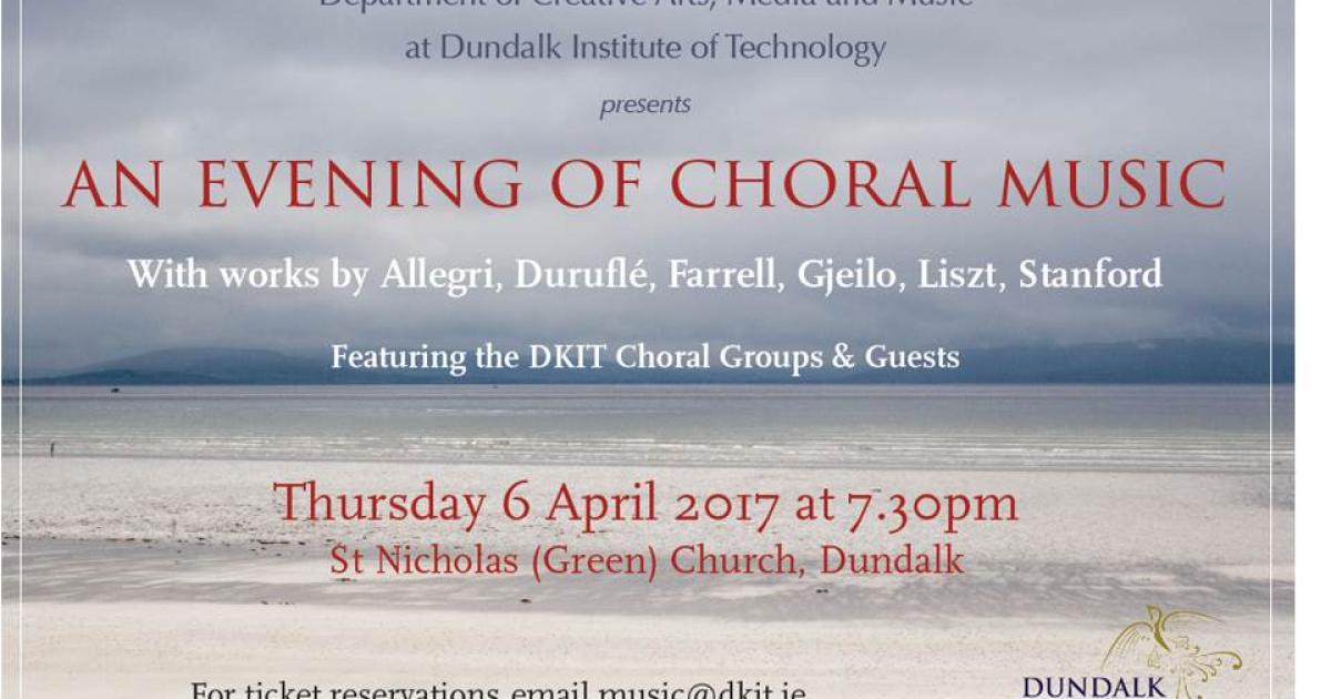 DkIT Annual Spring Choral Concert | DkIT